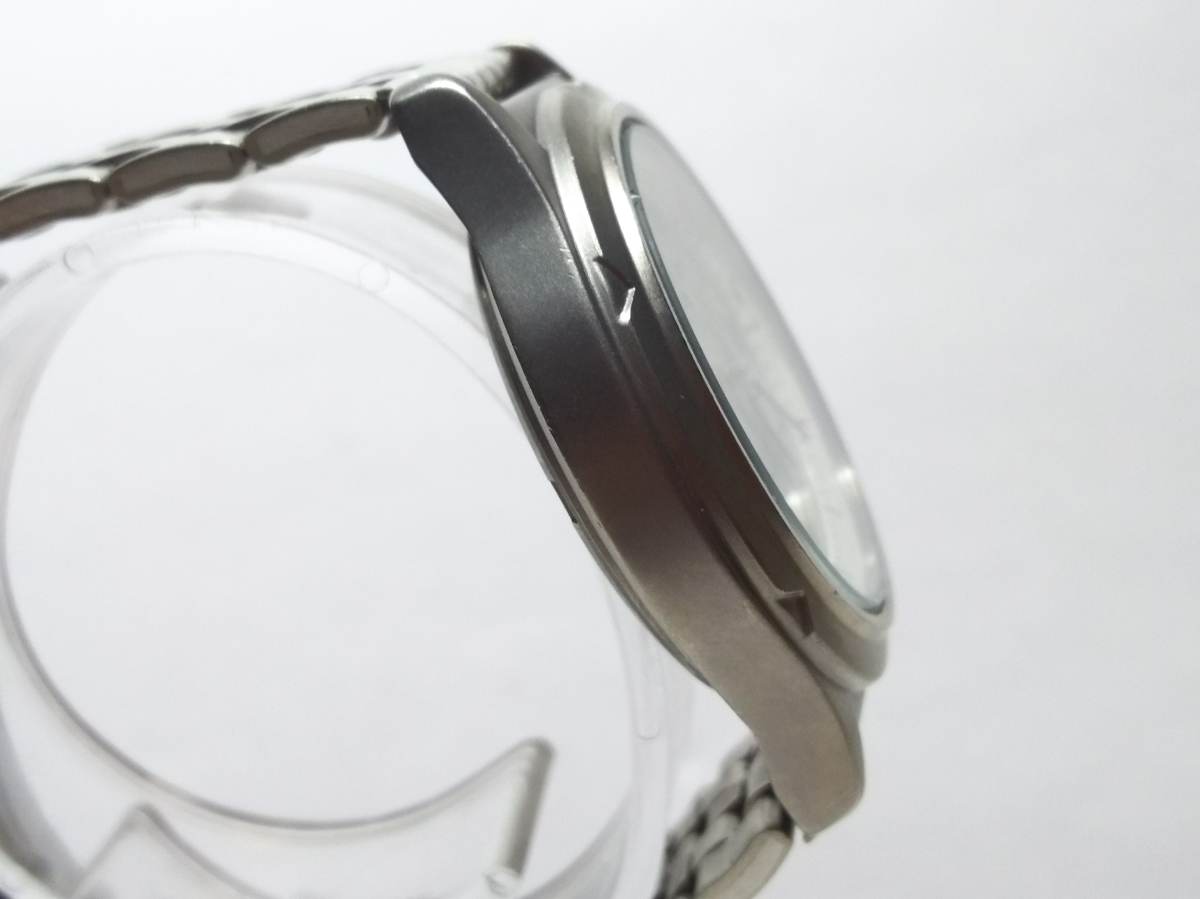 チタン製 セイコー アルバ ソーラー腕時計SEIKO ALBA SOLAR EPSILON TITANIUM V145-0880(アルバ ...