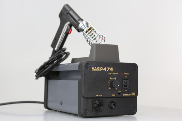 DW HAKKO 474 DESOLDERING TOOL 631 こて台 809 はんだ除去こて付 はんだ除去装置 ST1670166 ...