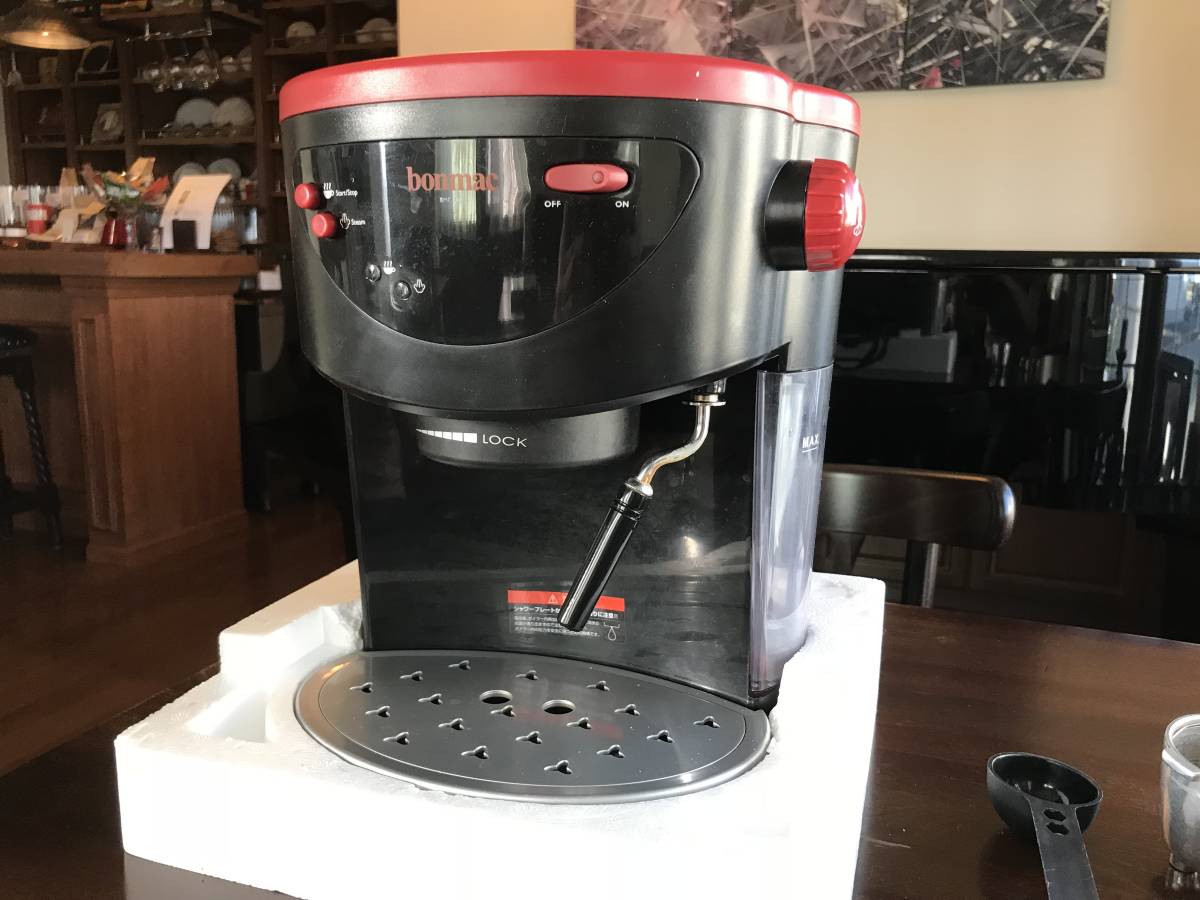 家庭用コーヒー抽出機 bonmacエスプレッソメーカー BME-100 個人(家電、AV、カメラ)｜売買されたオークション情報、yahooの商品情報をアーカイブ公開 - オークファン ...