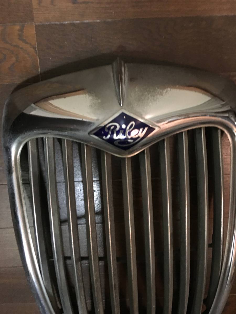 英国車 ライレー エルフ フロント グリル 1960'S BMC RILEY ELF FRONT GRILE ユーズド ビンテージ ガレージ ...