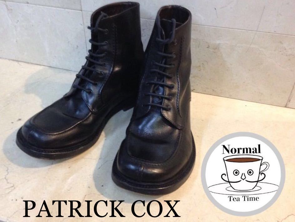 PATRICK COX/パトリックコックス/ブーツ/レザー/6.5/25cm/ブラック/メンズ/紳士靴/Tea Time(25.0cm)｜売買されたオークション情報、yahooの商品情報を ...