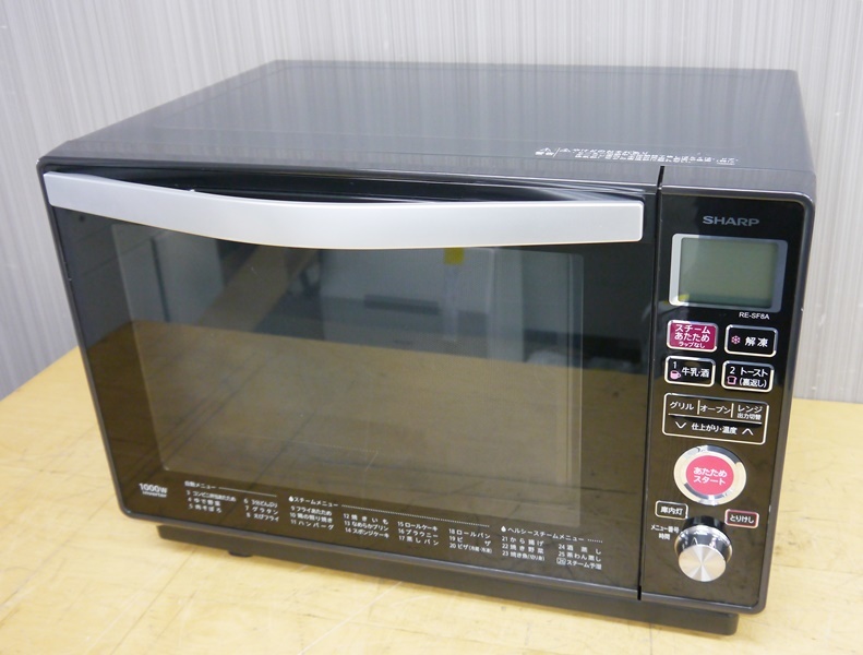 SHARP シャープ スチームオーブンレンジ 23L ブラック系 RE-SF8A-B(スチームオーブンレンジ)｜売買されたオークション情報、yahooの商品情報をアーカイブ公開 ...