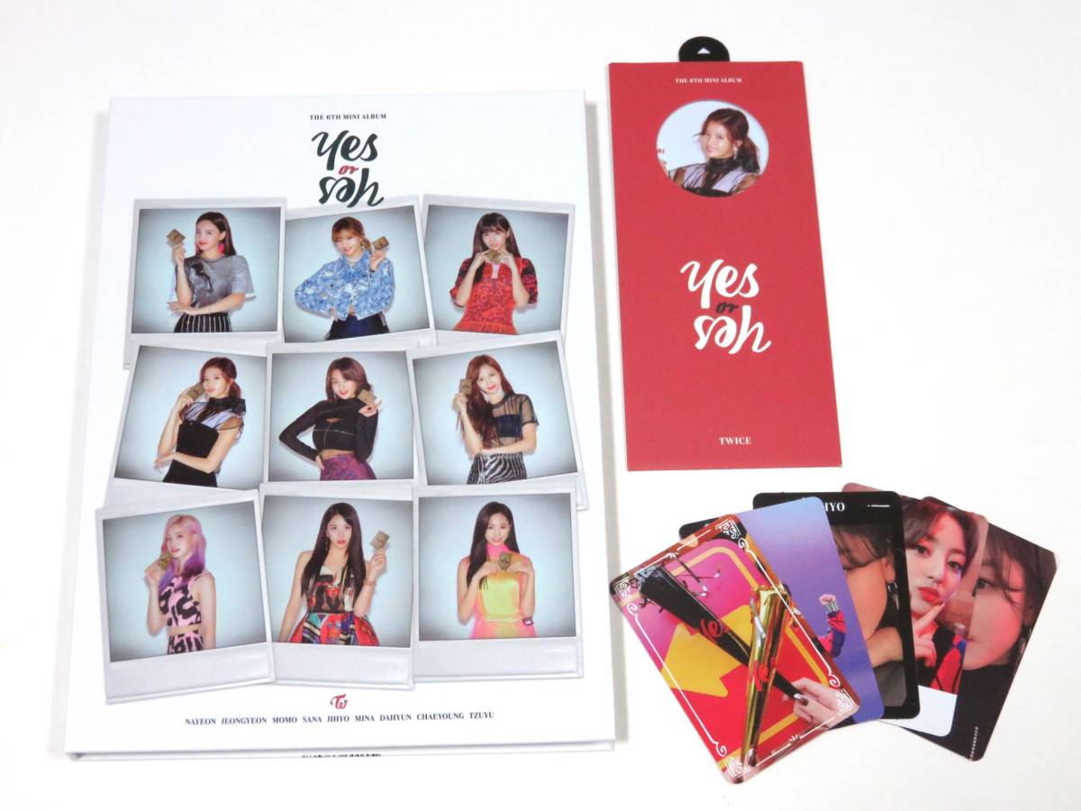 最新CD TWICE/トゥワイス Yes or Yes B ver. JIHYO ジヒョセット 未再生(その他)｜売買されたオークション情報 ...
