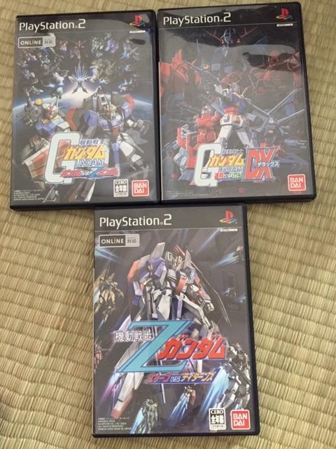 PS2 ガンダムVSZガンダム 連邦VSジオンDX Zガンダム エウーゴVSティターンズ 3本セット(アクション)｜売買されたオークション情報、yahooの商品情報をアーカイブ公開 ...