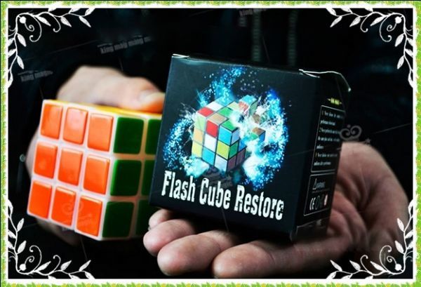 手品 マジック Flash cube Restore ルービック キューブ トリック 簡単操作 NO GIMIC(その他)｜売買されたオークション情報、yahooの商品情報をアーカイブ公開 ...