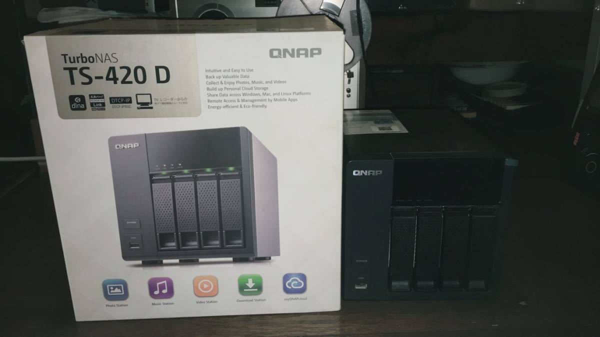 QNAP Turbo NAS TS-420 4ベイ(NAS)｜売買されたオークション情報、yahooの商品情報をアーカイブ公開 ...