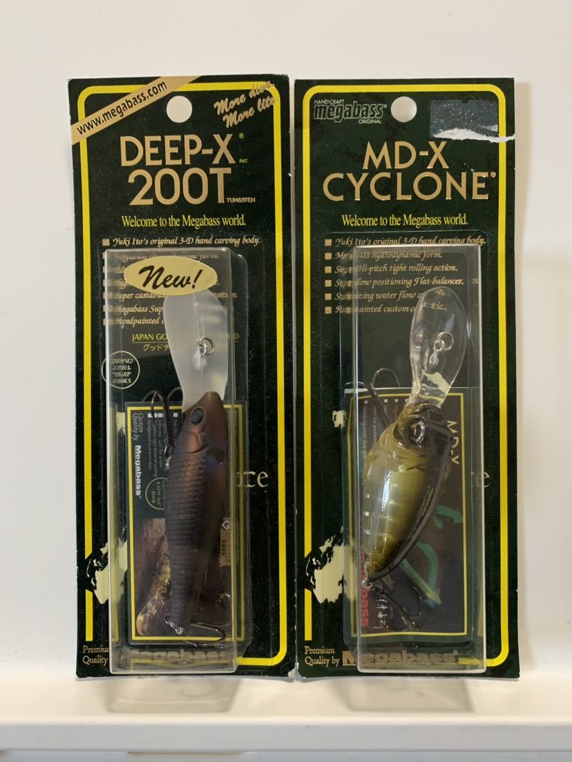 メガバス DEEP-X200T MD-X CYCLONE Megabass クランクベイト ディープ エックス(メガバス)｜売買された ...