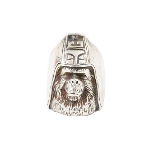 A BATHING APE アベイシングエイプ ×CRAZY PIG URKO RING PLANET OF APES 猿の惑星リング ...