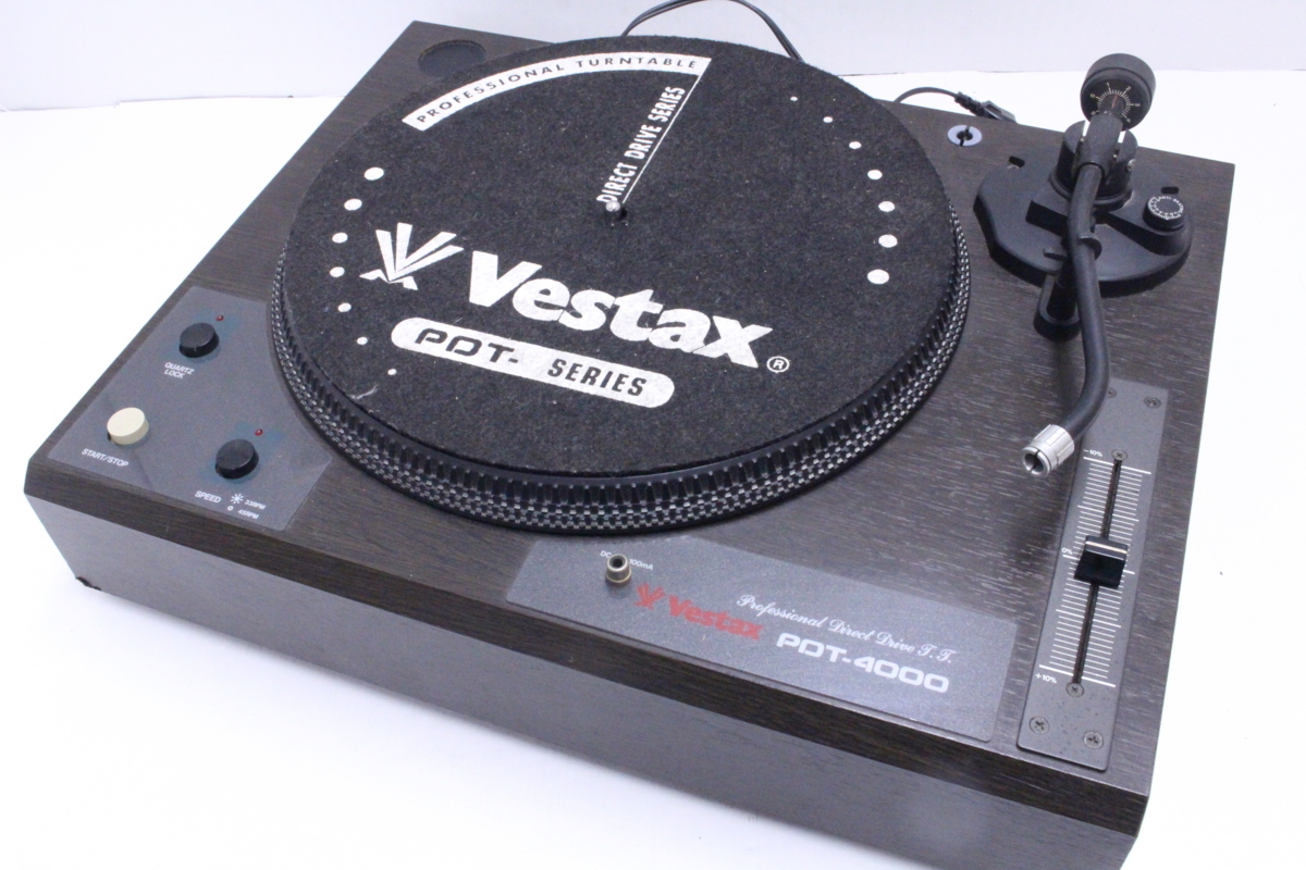 Vestax ベスタックス PDT-4000 ターンテーブル ダイレクトドライブ ジャンク ∫U6551(ターンテーブル)｜売買された ...