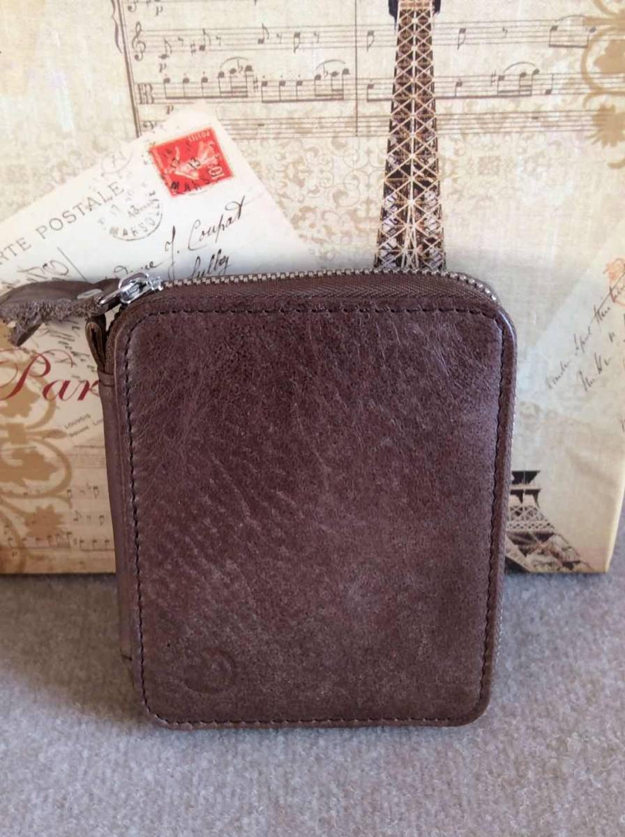 本革レザーラウンドファスナーカードケース コインケース /コーヒー色-022(男性用)｜売買されたオークション情報、yahooの商品情報をアーカイブ公開 - オークファン（aucfan.com）