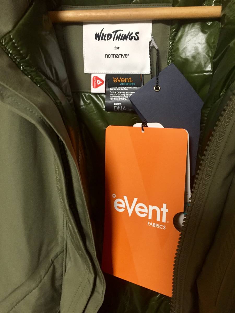 nonnative × wildthings EXPLORER PUFF JUMPER DENALI NYLON TUSSER trooper タグ付き 室内着用数回のみ ノンネイティブ ...