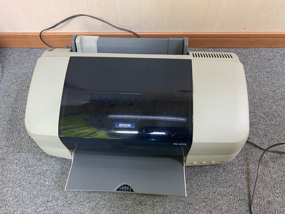 1円 EPSON エプソン PM-870C カラリオ インクジェットプリンター 通電〇 ジャンク(A4プリンタ)｜売買されたオークション情報 ...