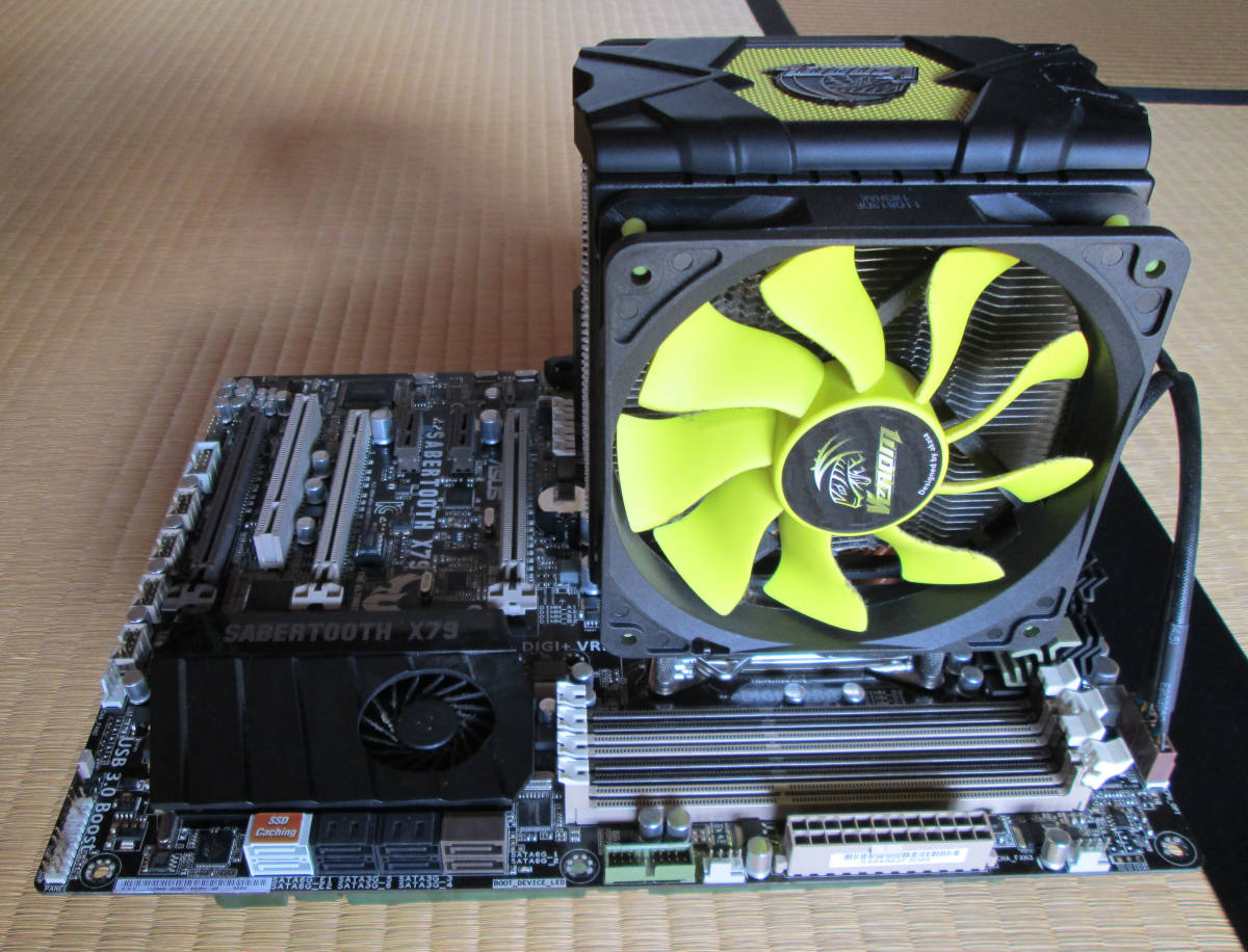 Intel Core i7-3930K ASUS Sabertooth X79とScythe VENOM VOODOOのセット(Core i7 ...
