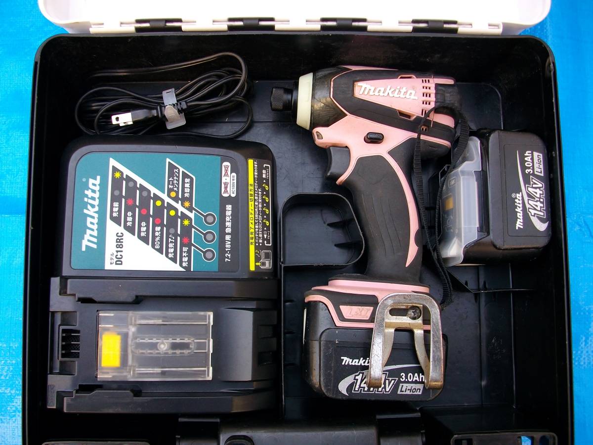 マキタインパクトドライバーTD134D バッテリー2本 充電器セット 格安出品(本体)｜売買されたオークション情報、yahooの商品情報をアーカイブ公開 - オークファン（aucfan.com）
