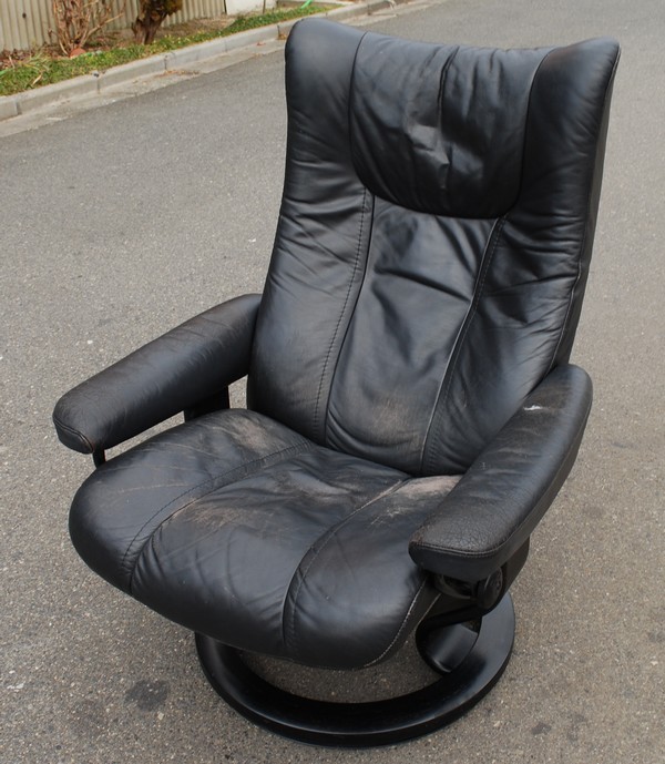 EKORNES / エコーネス レザーリクライニングチェア 一人掛けチェア 一人用椅子 北欧 J01255Z(1人用)｜売買されたオークション情報、yahooの商品情報をアーカイブ公開 ...