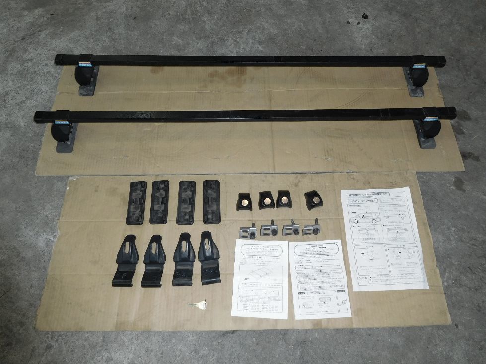 TERZO ルーフォンタイプフットセットEF14BL+バーセットEB3 127cm +ホルダーEH337 ステップワゴンRG系 品 取扱説明書付(キャリアベース)｜売買されたオークション情報 ...