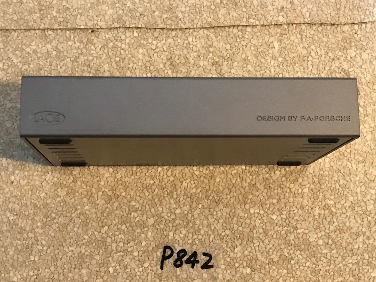 P842 LACIE PORSCHE ポータブルハードディスク(ハードディスク)｜売買されたオークション情報、yahooの商品情報をアーカイブ公開 - オークファン（aucfan.com）