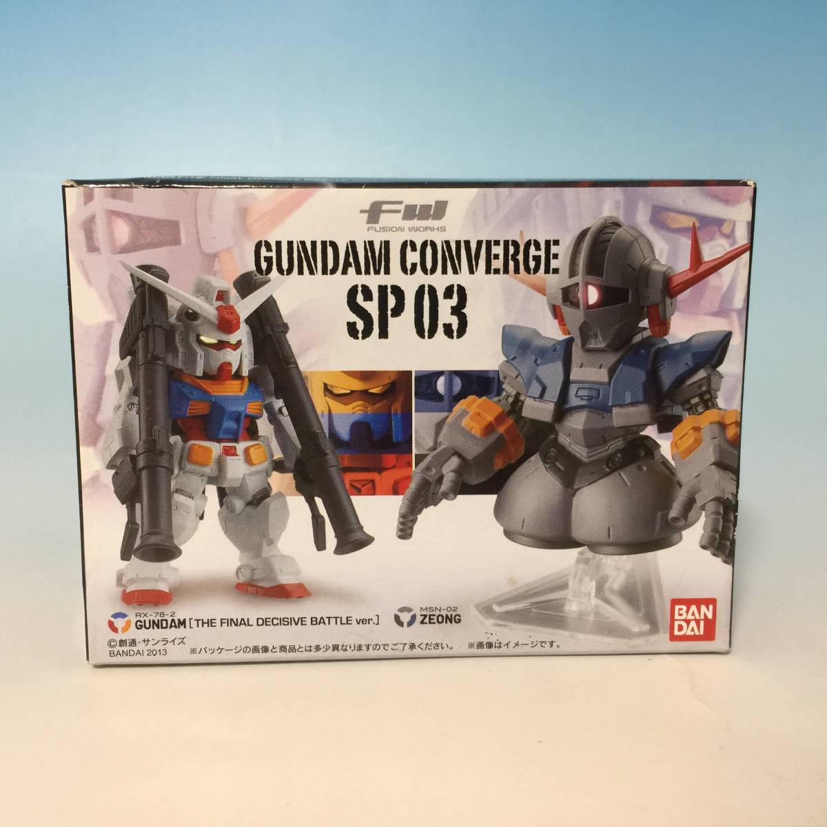 FW GUNDAM CONVERGE SP03 FW ガンダム コンバージ SP03 ガンダム＆ジオング(機動戦士ガンダム)｜売買された ...