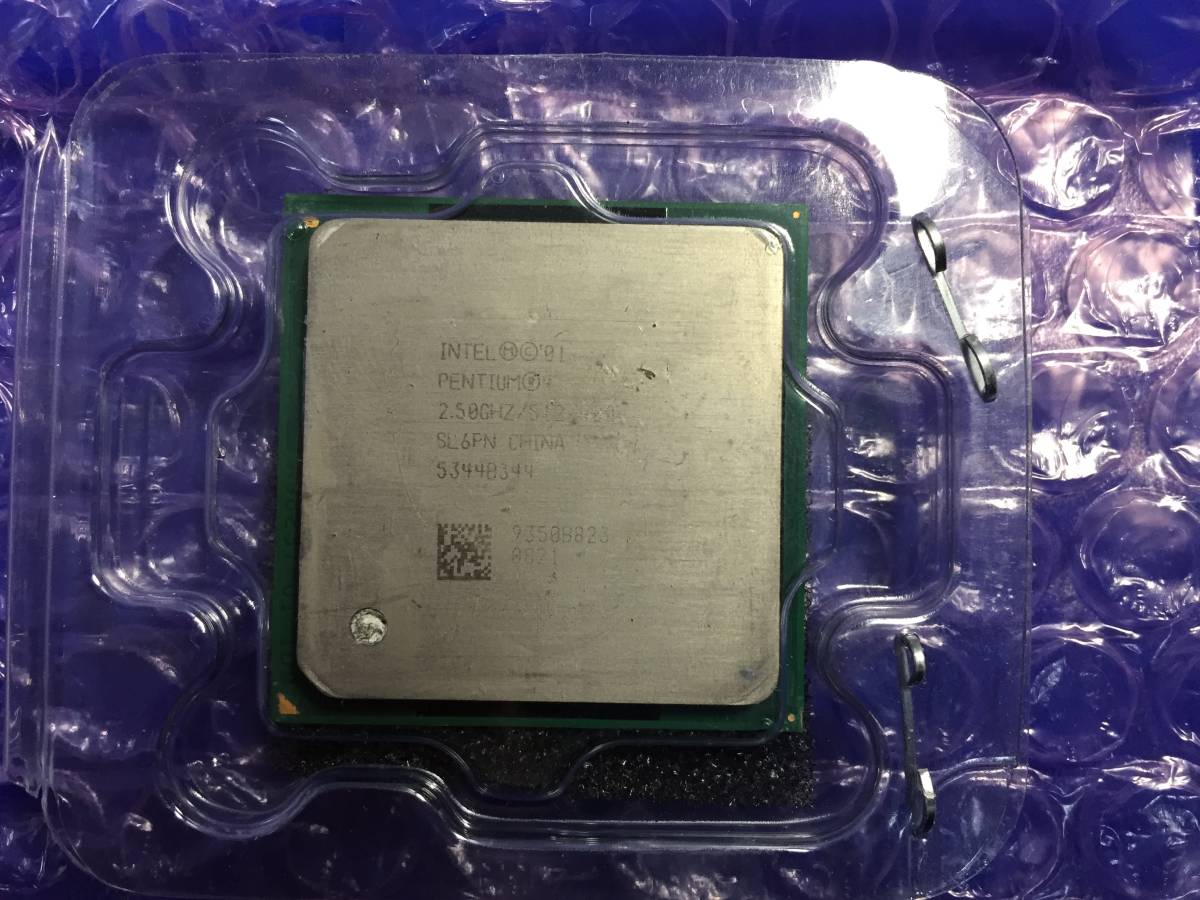 #A425 Intel Pentium 4 Processor SL6PN 2.5 GHz 512K Cache 400 プロセッサー CPU(Pentium 4)｜売買されたオークション情報 ...