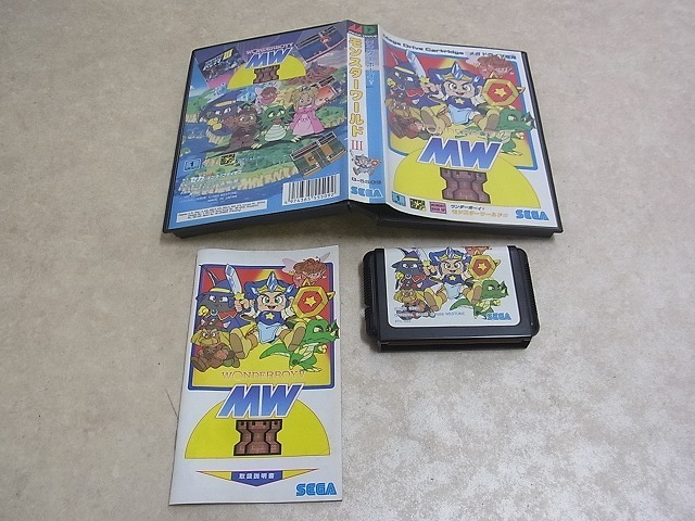 MD メガドライブ ワンダーボーイV モンスターワールドIII WONDER BOY 5 MONSTER WORLD 3 MW ウエストン ...