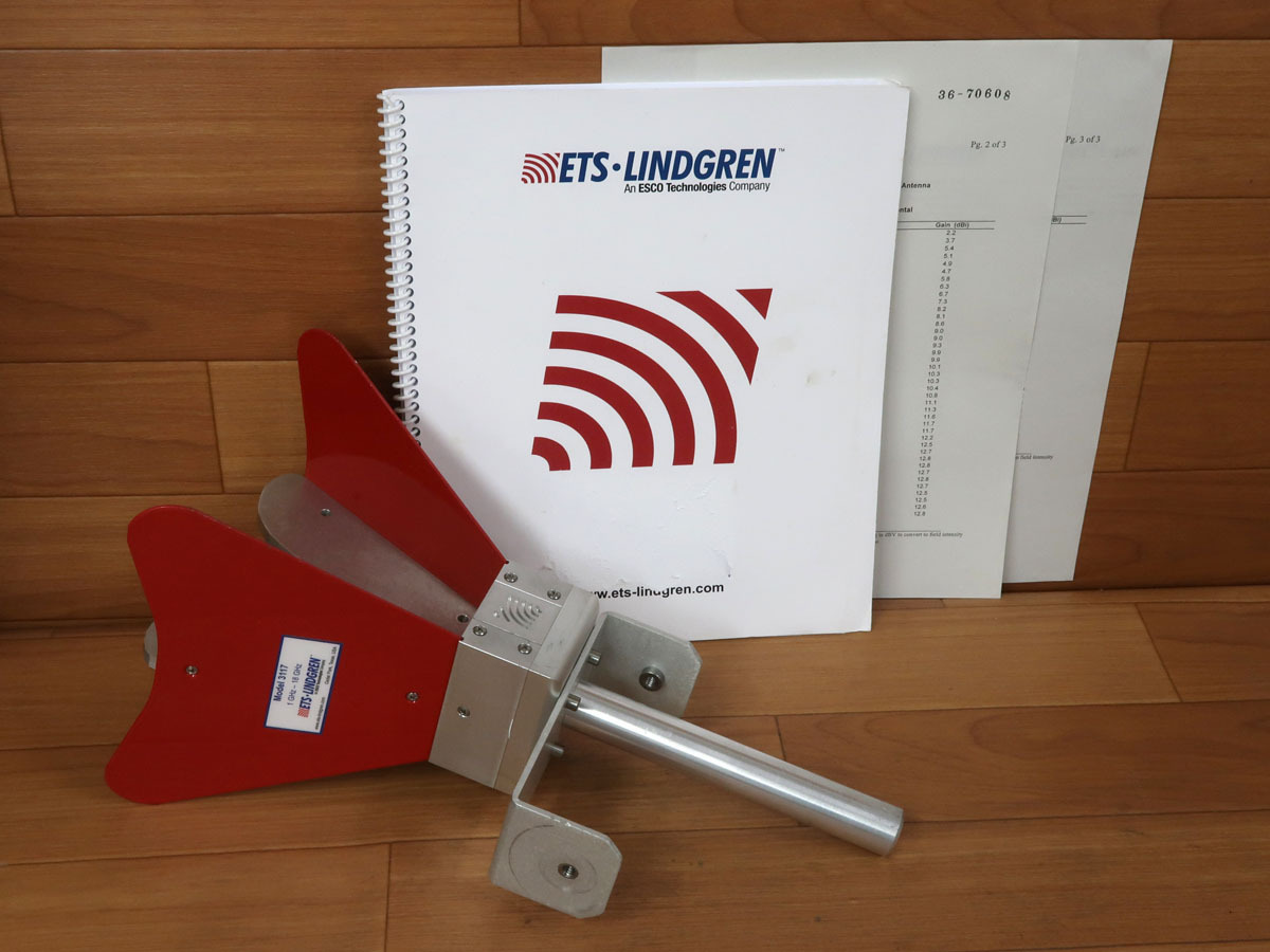 TR28191 ETS-LINDGREN 3117 ダブル リッジド ガイドアンテナ 現状渡し品(アマチュア無線)｜売買されたオークション情報 ...