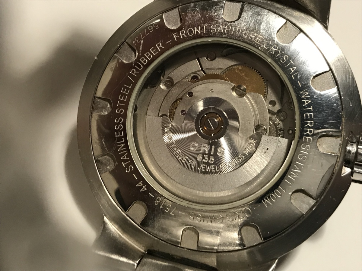 ORIS オリス 7518 44 デイデイト 自動巻き オート 腕時計 メンズ 黒文字盤 RA－04(オリス)｜売買されたオークション情報 ...