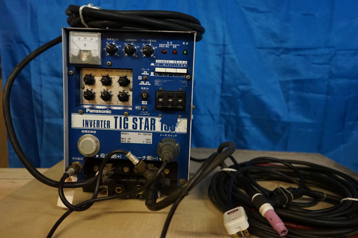 パナソニックTIG溶接機 TIG STAR YC-150TR4(TIG溶接機)｜売買されたオークション情報、yahooの商品情報をアーカイブ ...