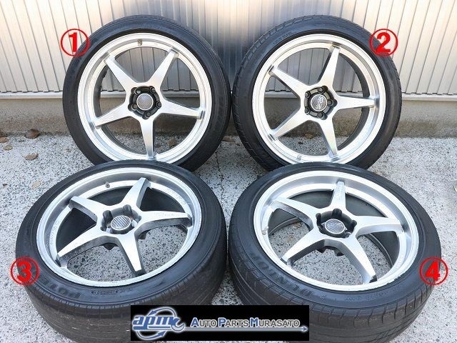 OZ RACING CRONO HT VW ニュービートル カブリオレ 03年 1YAZJ 18インチ PCD100 5H アルミホイール 4 ...