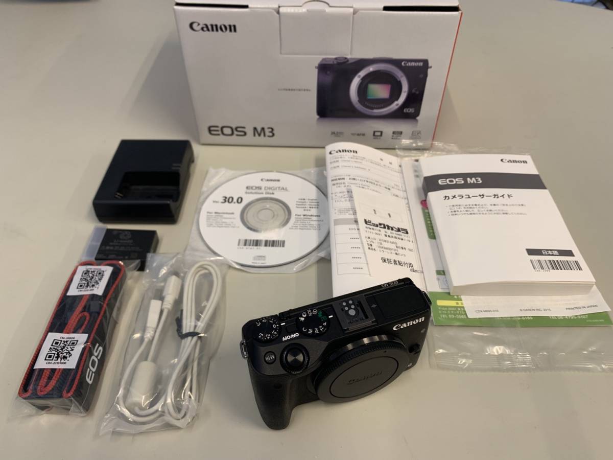 CANON EOS M3 ボディ(キヤノン)｜売買されたオークション情報、yahooの商品情報をアーカイブ公開 - オークファン（aucfan.com）