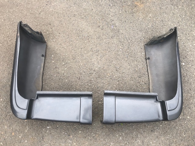 TOYOTA LAND CRUISER 80系トヨタランクル純正リアバンパーエクステンション ORIGINAL REAR BUMPER ...