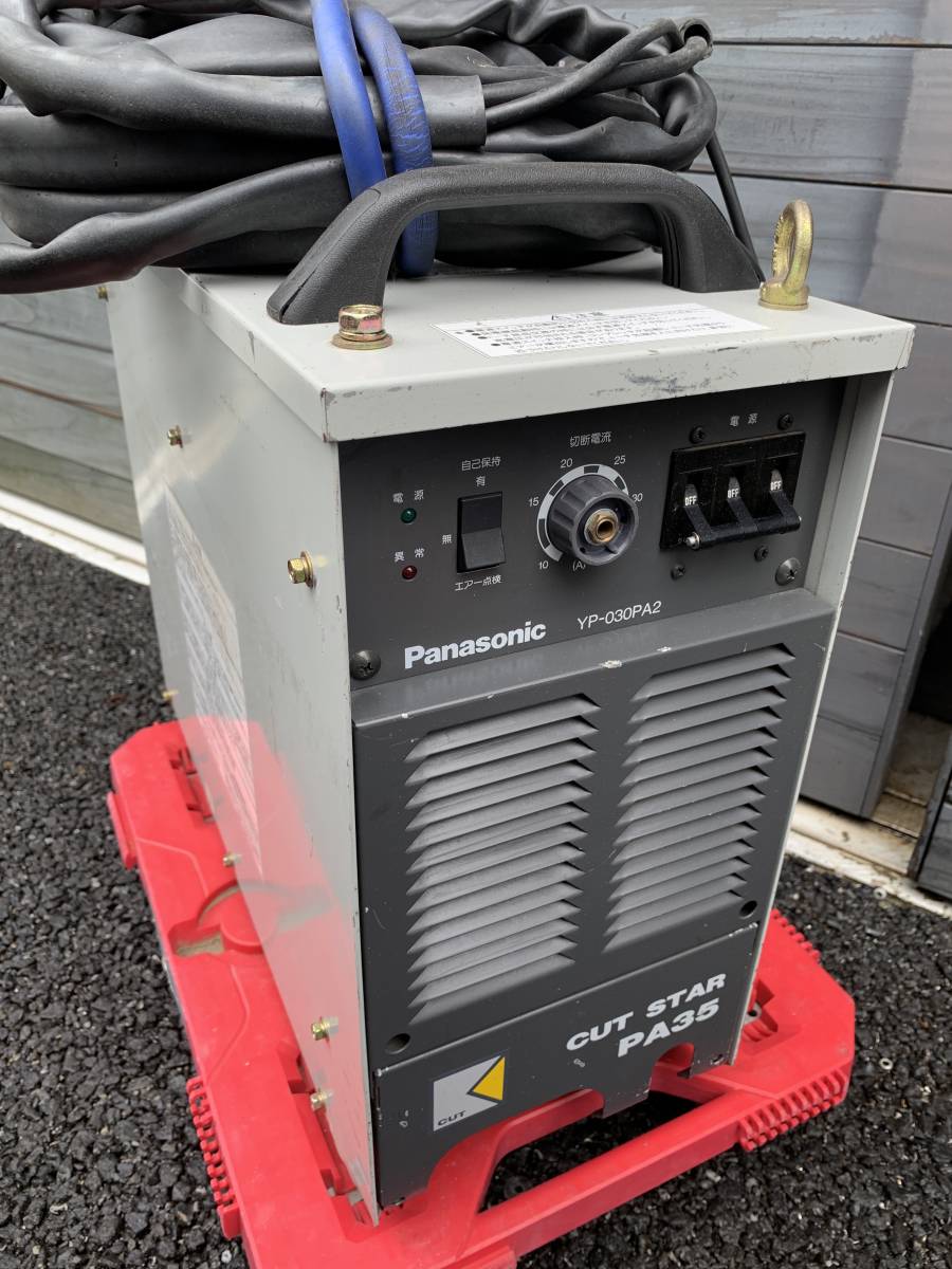 Panasonic コンプレッサ内蔵エアープラズマ切断機 PA35 YP-030PA2 パナソニック(プラズマ溶接機)｜売買されたオークション ...