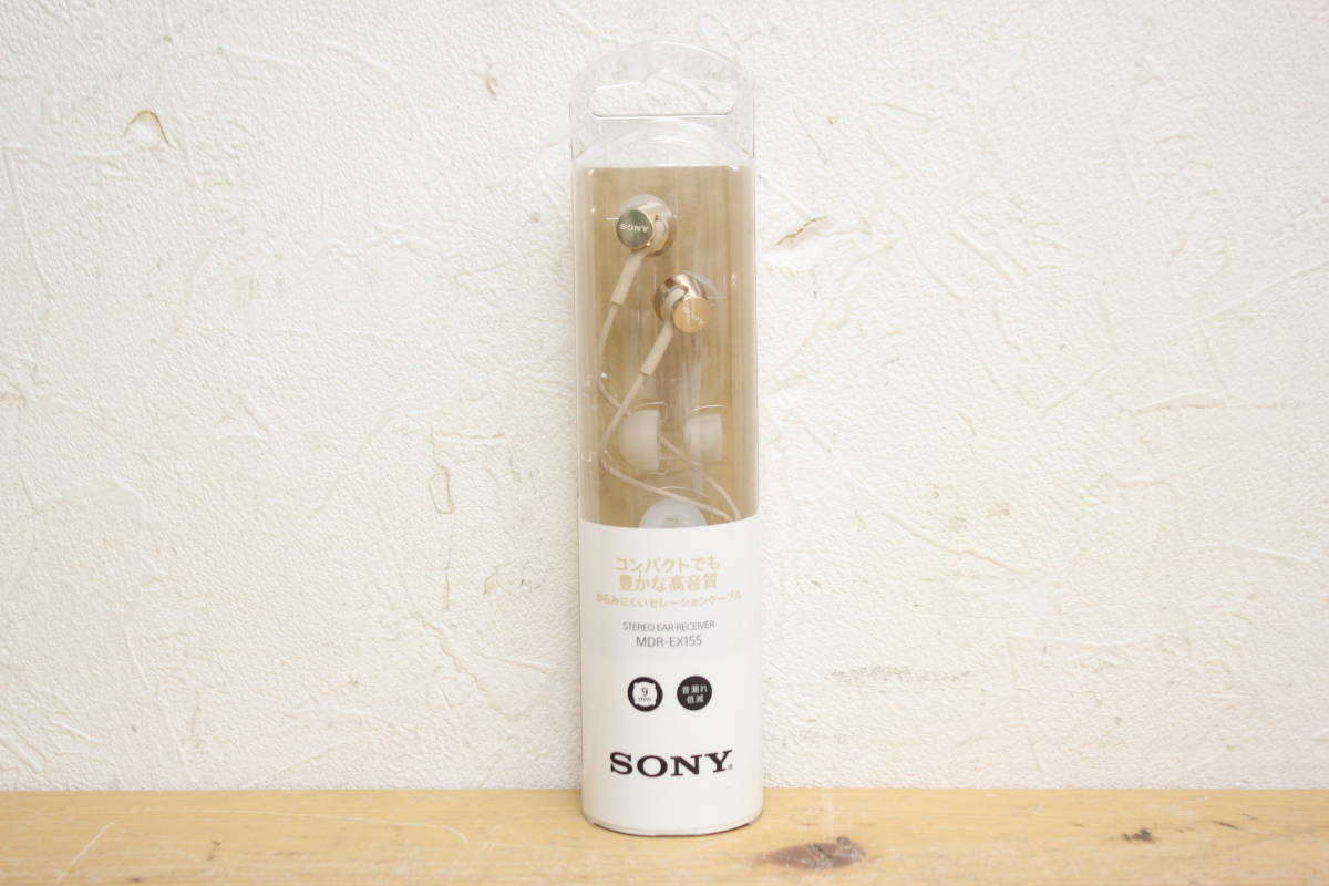 ソニー SONY イヤホン MDR-EX155 ゴールド ⑤(ソニー)｜売買されたオークション情報、yahooの商品情報をアーカイブ公開 ...