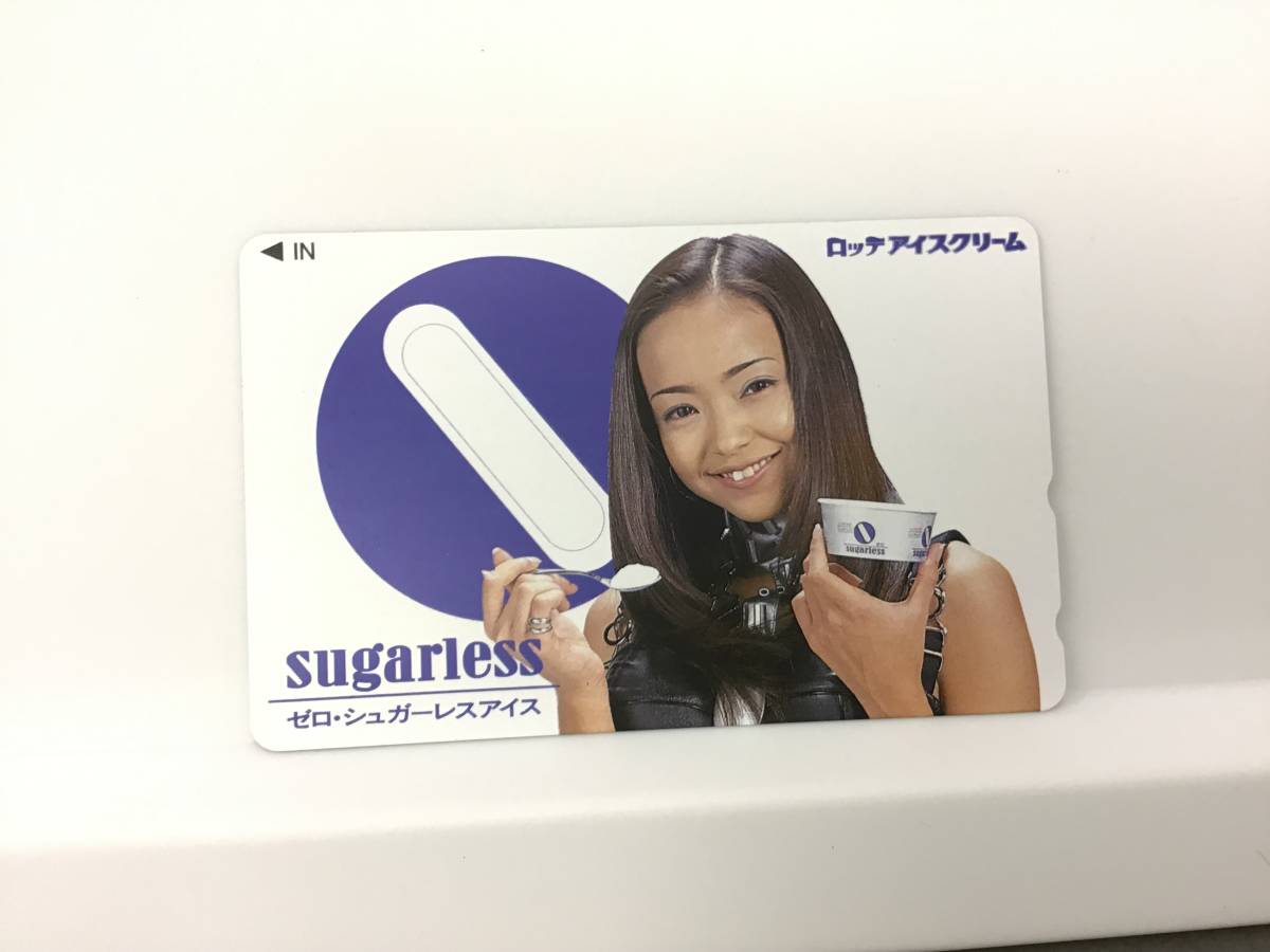 彡 非売品 送料82円/ 安室奈美恵 ロッテ SUGARLess アイス テレカ50度数 彡(あ行)｜売買されたオークション情報、yahooの商品情報をアーカイブ公開 - オークファン ...