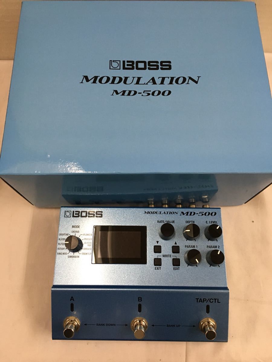 094K296B BOSS MODULATION MD-500 モジュレーション(マルチエフェクター)｜売買されたオークション情報、yahooの商品情報をアーカイブ公開 - オークファン ...