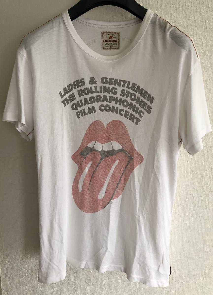 TRUNKSHOWトランクショーTHE ROLLING STONESローリングストーンズ/リップ&タンLIMITED EDITIONホワイトTシャツM(Mサイズ)｜売買されたオークション情報 ...