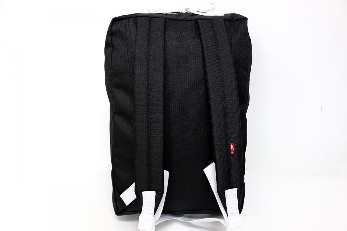 リーバイス LEVIS 男女兼用 スクエア型 リュックサック バックパック 黒 38004-0184 一 六 QWER(リュックサック ...