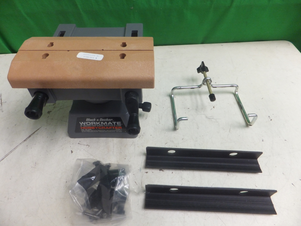 Black & Decker ブラックアンドデッカー WORKMATE HOBBYCRAFTER ワークメイト ホビークラフター 万能作業台 DIY 日曜大工 工作 箱付き(作業台)｜売買され ...
