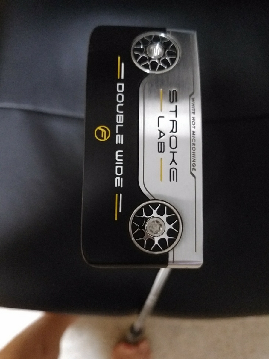 1円スタート ほぼ 1ラウンド使用 オデッセイ パター ストロークラボ 2019 STROKE LAB DOUBLE WIDE FLOW 34インチ(オデッセイ)｜売買されたオークション情報 ...