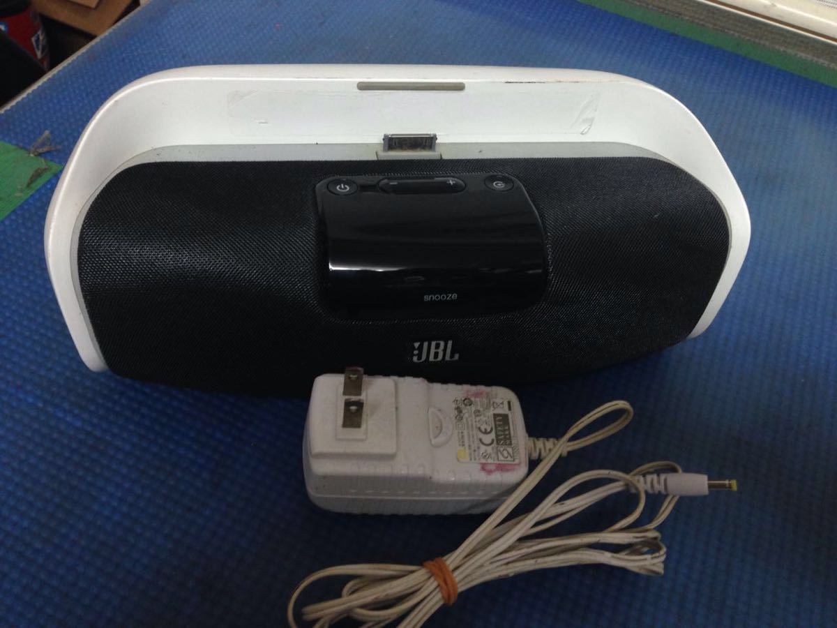 JBL OnBeat aWake iPod用スピーカー BLUETOOTH接続出力OK その他動作未確認 現状品 ジャンク扱い 80s ...