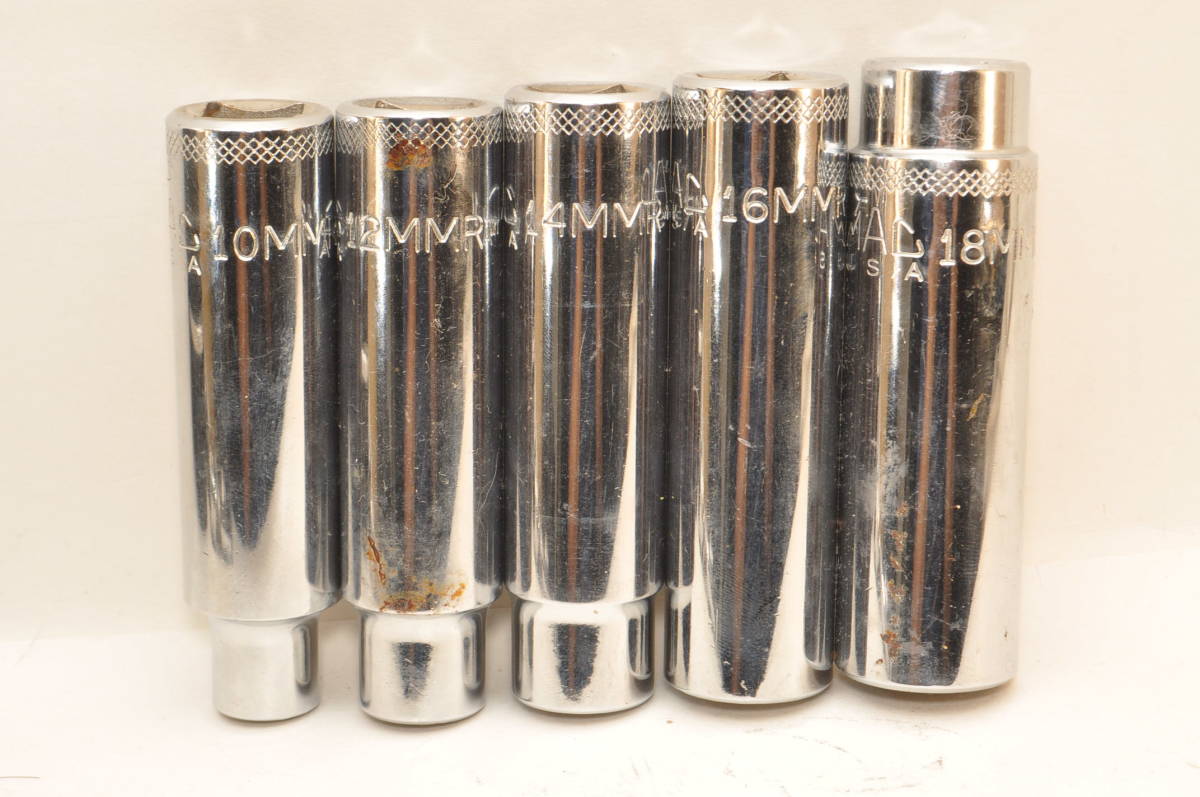 マックツール MAC Tools 1/2"ロングソケットレンチ VD6 5本セット10mm 18mm ディープソケットレンチ スナップオン Snap-on(ソケットレンチ)｜売買された ...