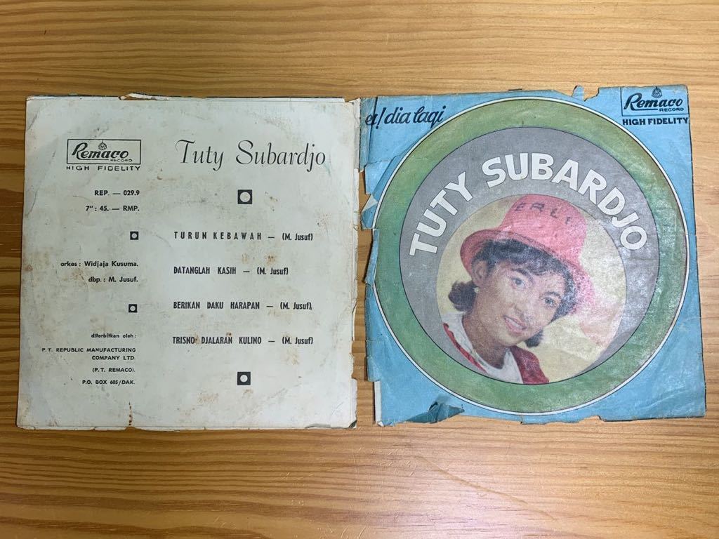 EP Indonesia Tuty Subardjo Turun Kebawah M. Jusuf Swing Cha Cha Cha ...