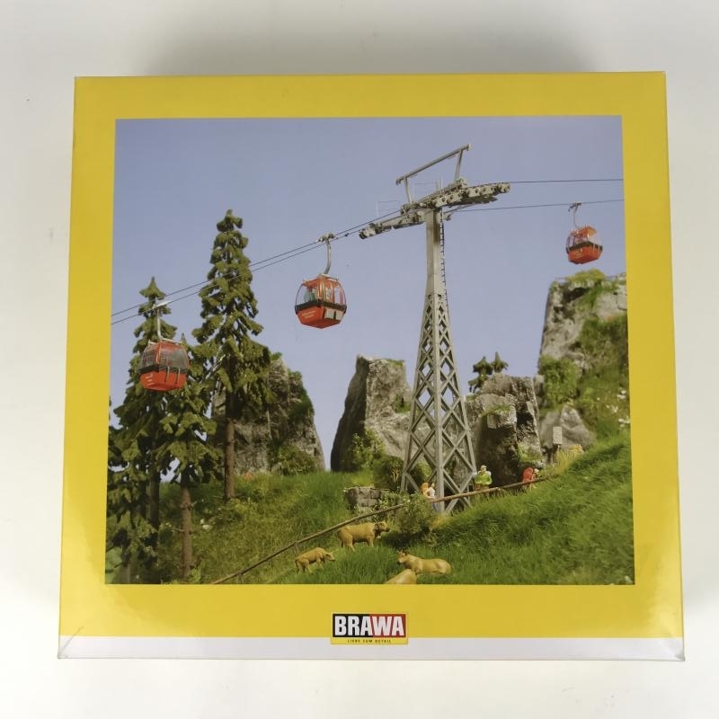 7-76 HOゲージ ストラクチャー BRAWA Cableway Hahnenkamm No.6342 ブラヴァ 鉄道模型 kziw ...