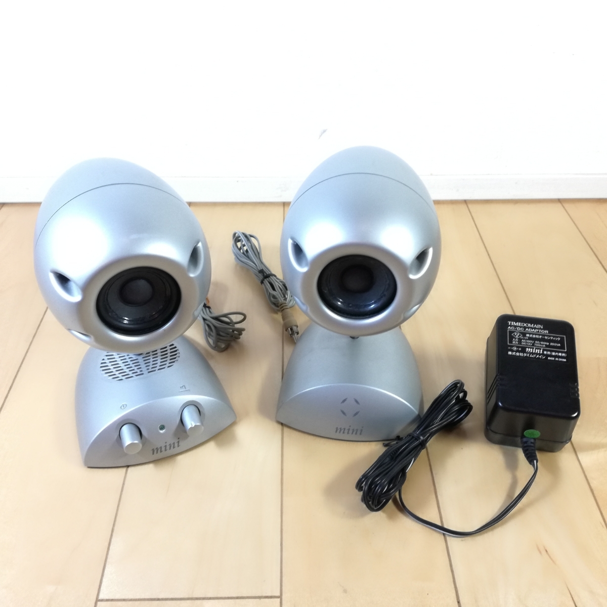 TIMEDOMAIN mini タイムドメインミニ スピーカー 純正ACアダプター付き(その他)｜売買されたオークション情報、yahooの商品情報をアーカイブ公開 - オークファン ...