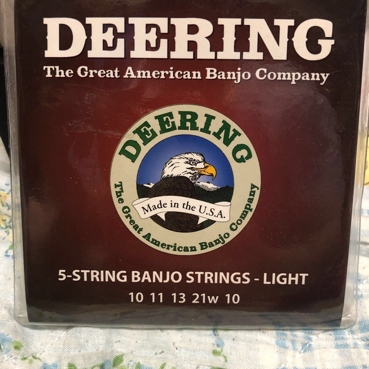 DEERING 5STRING BANJO STRINGS LIGHT 10 11 13 21w 10 バンジョー用弦(その他)｜売買された ...