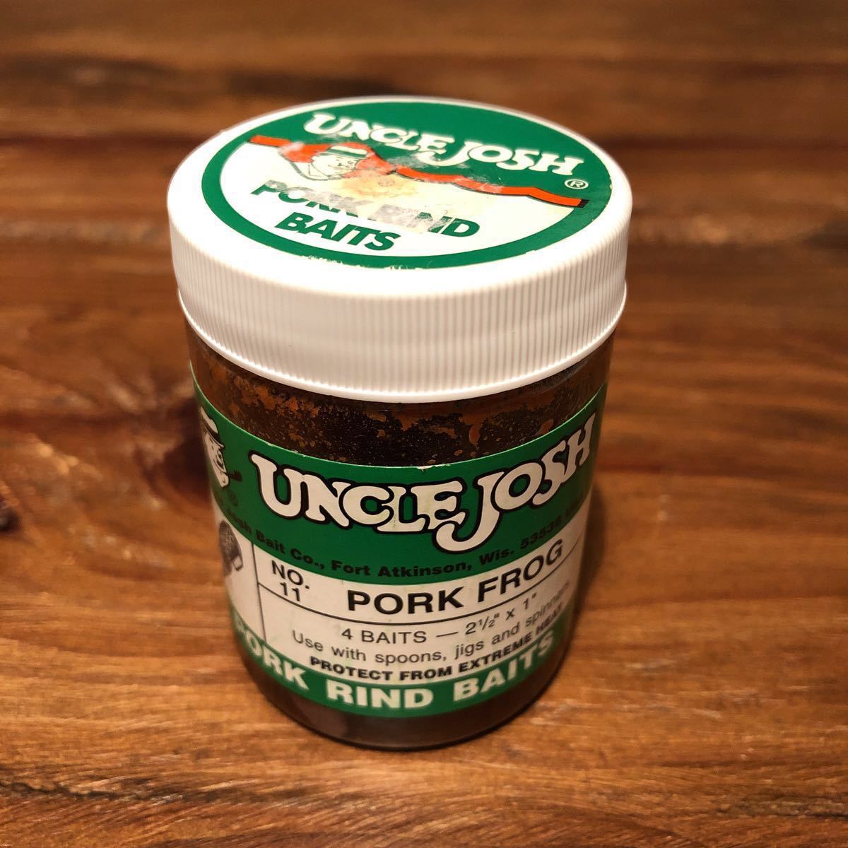 アンクルジョッシュ ポークフロッグ No.11 クローダッドブラウン 検 UNCLE JOSH PORK FROG CRAWDAD BR ...