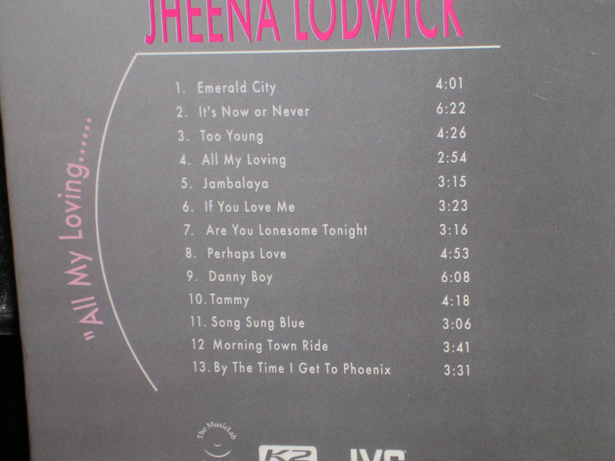 xrcd24帯付CD JHEENA LODWICK ジィナー ロドウィク ／All My Loving(ボーカル)｜売買されたオークション情報 ...