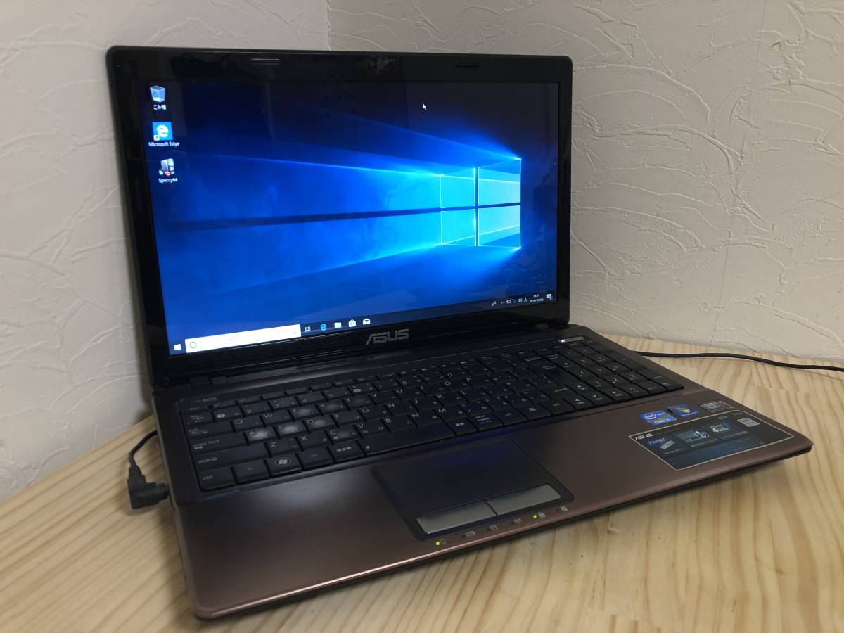 ASUS K53E Intel Core i5-2410M/メモリ2GB/HDD250GBWEBカメラ/DVD-RW/HDMI/WIFI ...