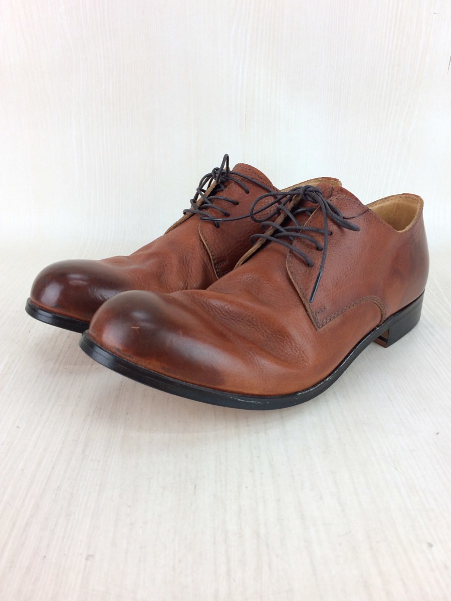 PADRONE DERBY PLAIN TOE SHOES/シューズ/41/ブラウン/レザー/PU7358-2001-11C(メンズシューズ)｜売買されたオークション情報、yahooの商品情報 ...