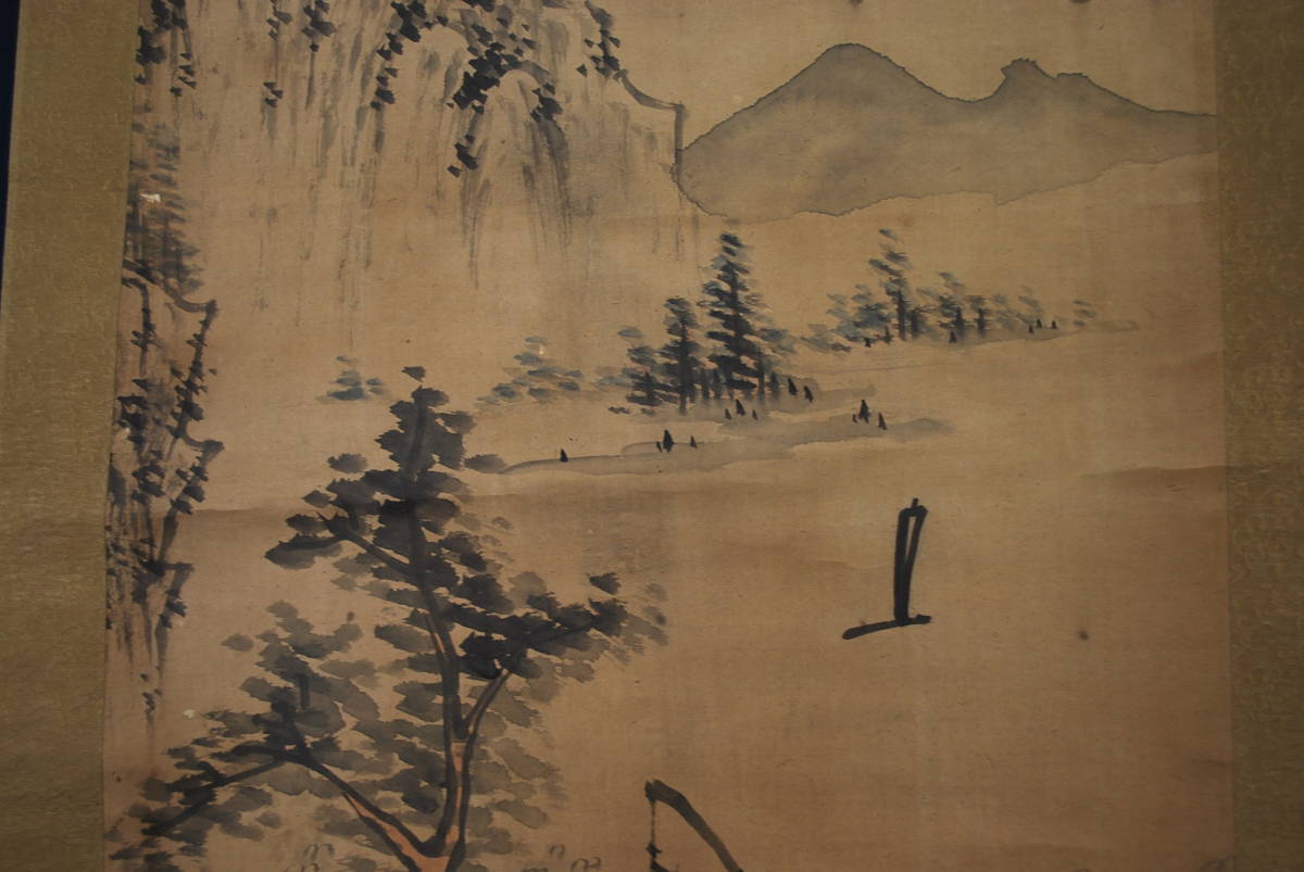 真作 川崎小虎/遠漁帰帆/山水図/掛軸 宝船 U-229 JM(山水、風月)｜売買されたオークション情報、yahooの商品情報をアーカイブ公開 - オークファン（aucfan.com）