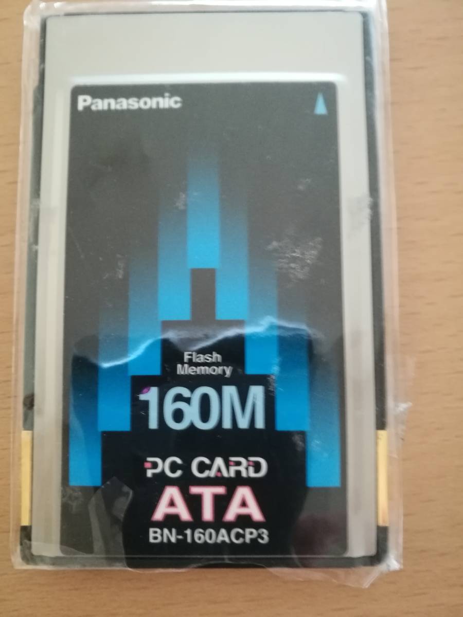 Panasonic PC CARD PCMCIA 160MB Flash ATA Roland Fantom-Xにて使用 ①(PCカードメモリ ...
